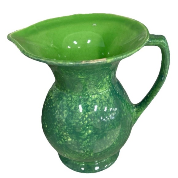 Dining | Vintage Beswick Pitcher Green Wide Mouth Tall With Handle Made ...